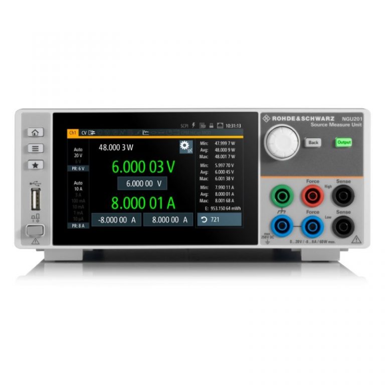 R&S NGU Source Measure Units - rapid-tech